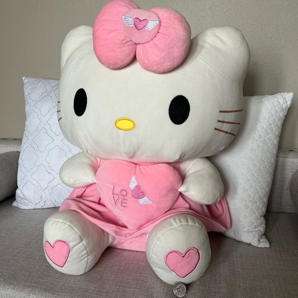 Hello Kitty | Toys | Hello Kitty Plushie Jumbo Size | Poshmark